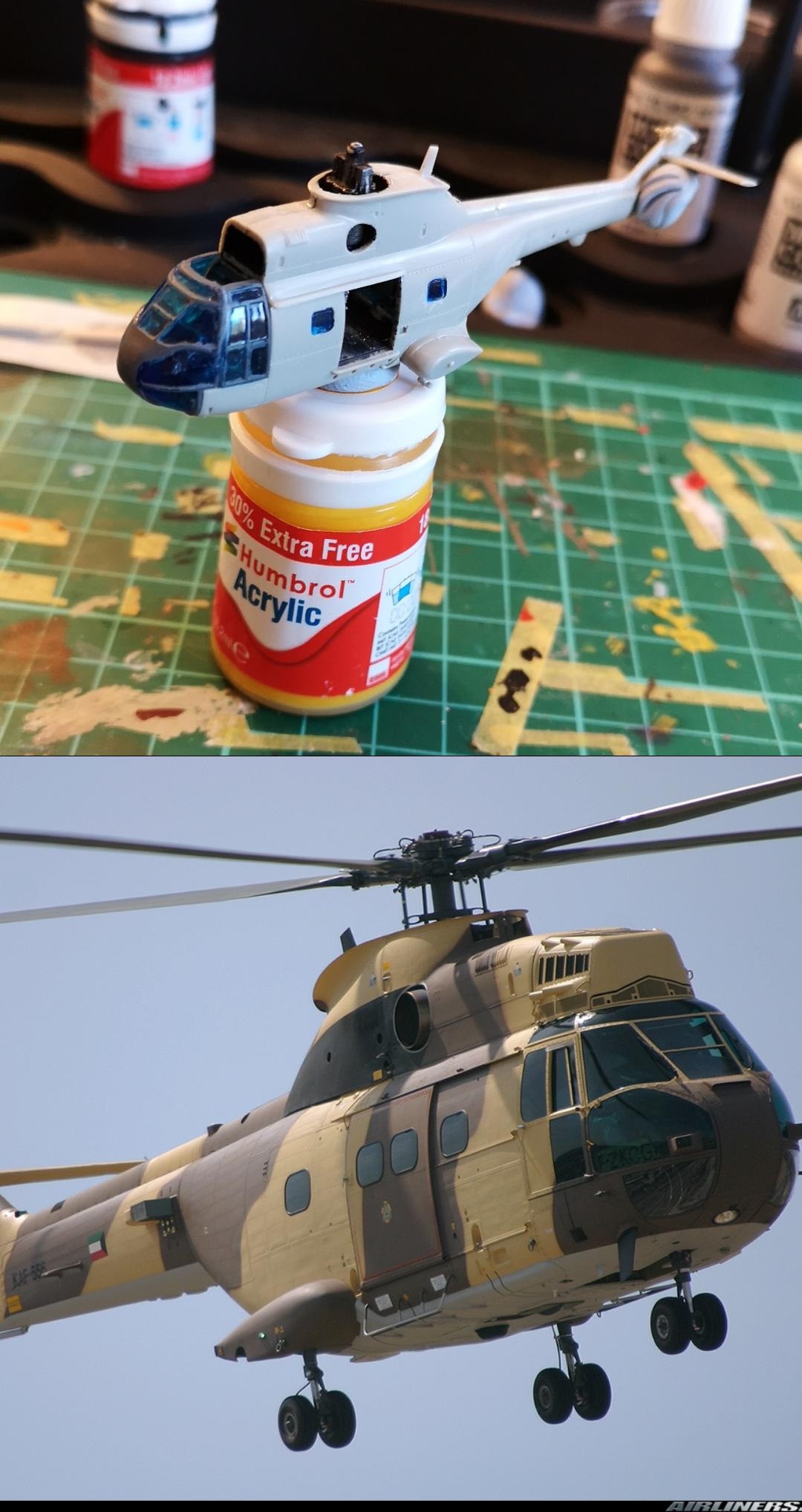 Kuwaiti AF SA330 - Complete! - Work in Progress - Aircraft ...