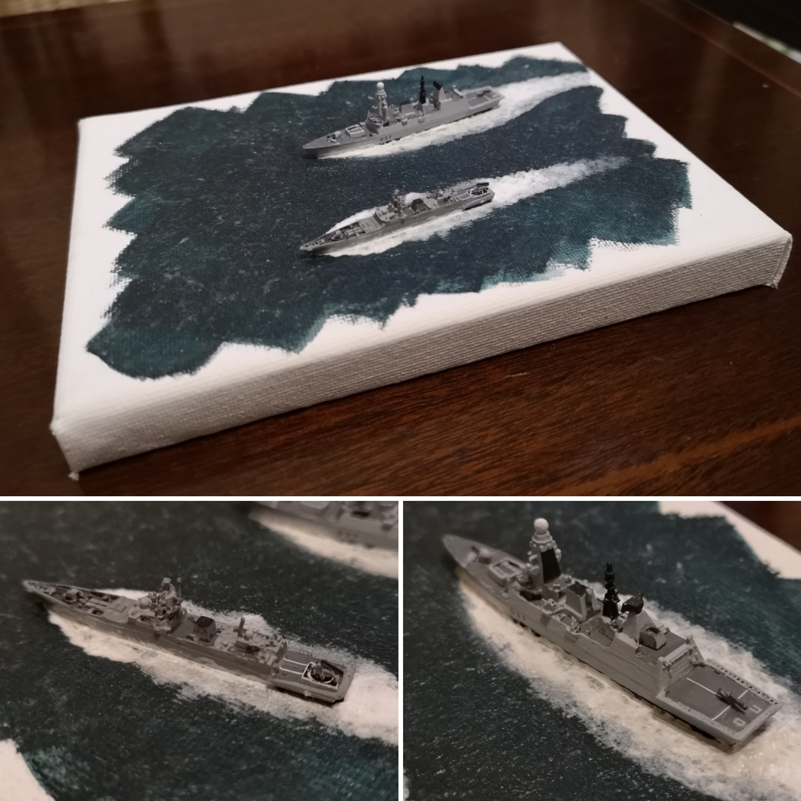 HMS Duncan and Admiral Gorshkov in the Channel - Ready for Inspection ...