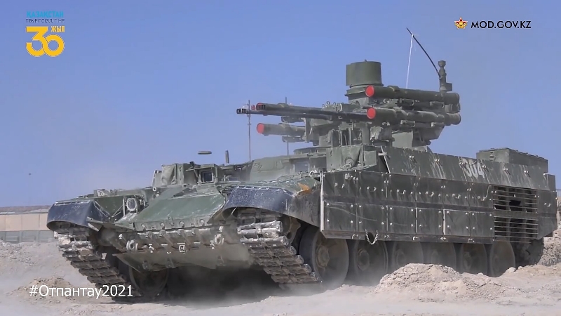 BMPT Terminator - Kazakh Army Exercise OTPANTAU 2021 - Ready for ...