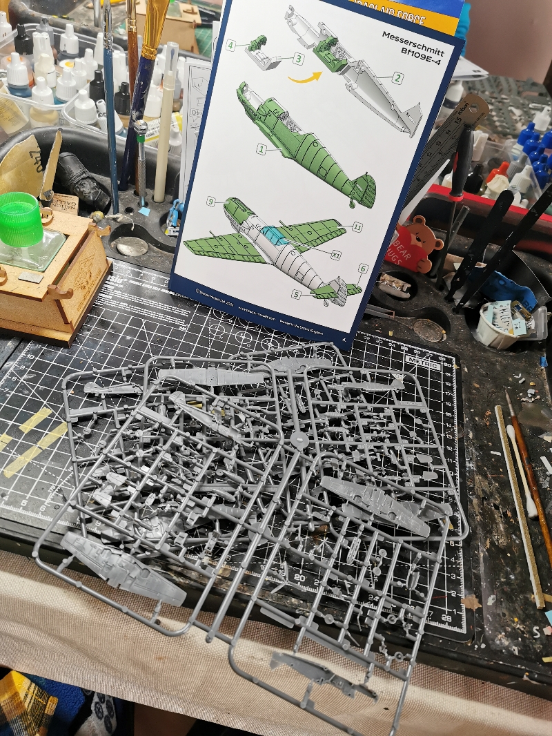 Building the new 144th scale Beacon Models Spitfire Mk1 and Bf-109E - Page 2 - Work in Progress ...